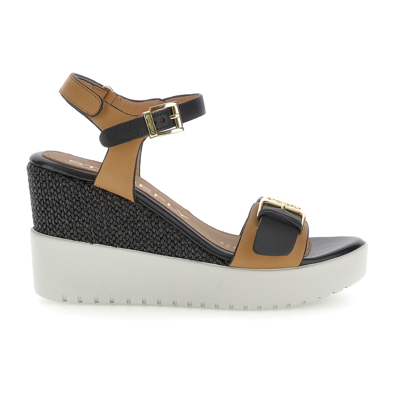 Ely 21 Wedge Sandal Light Brown For Wedge Sandal - Stonefly