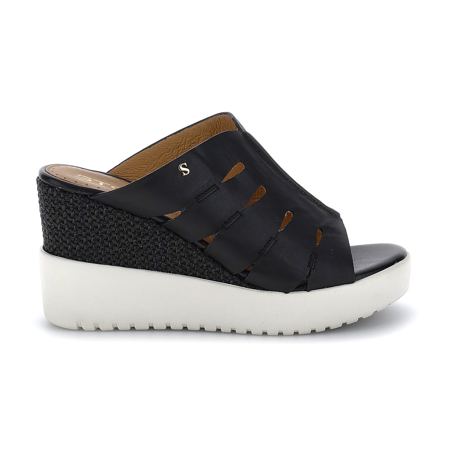 Sandali Con Zeppa Ely 23 Nero - Stonefly