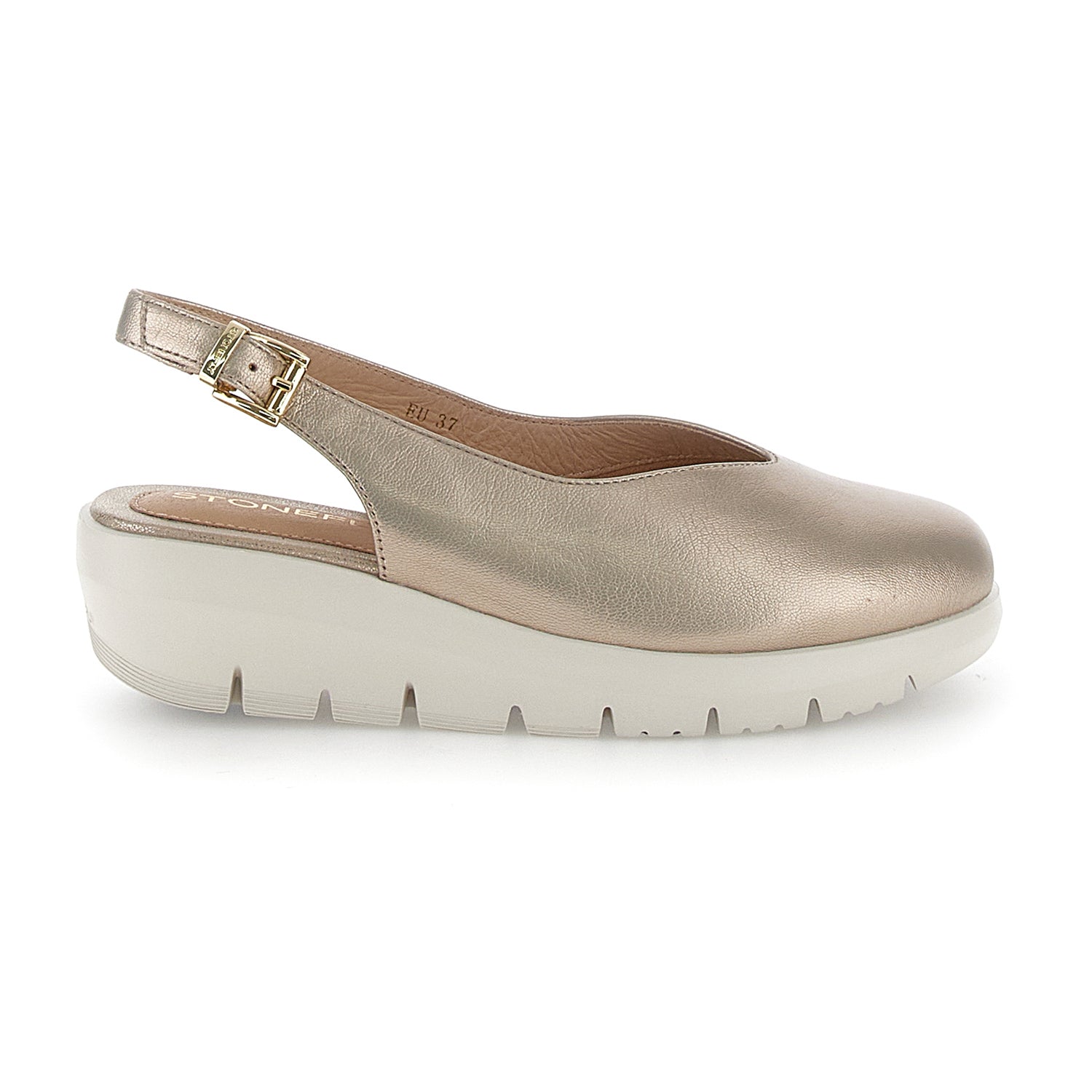 Plume 28 Sandals Gold - Stonefly