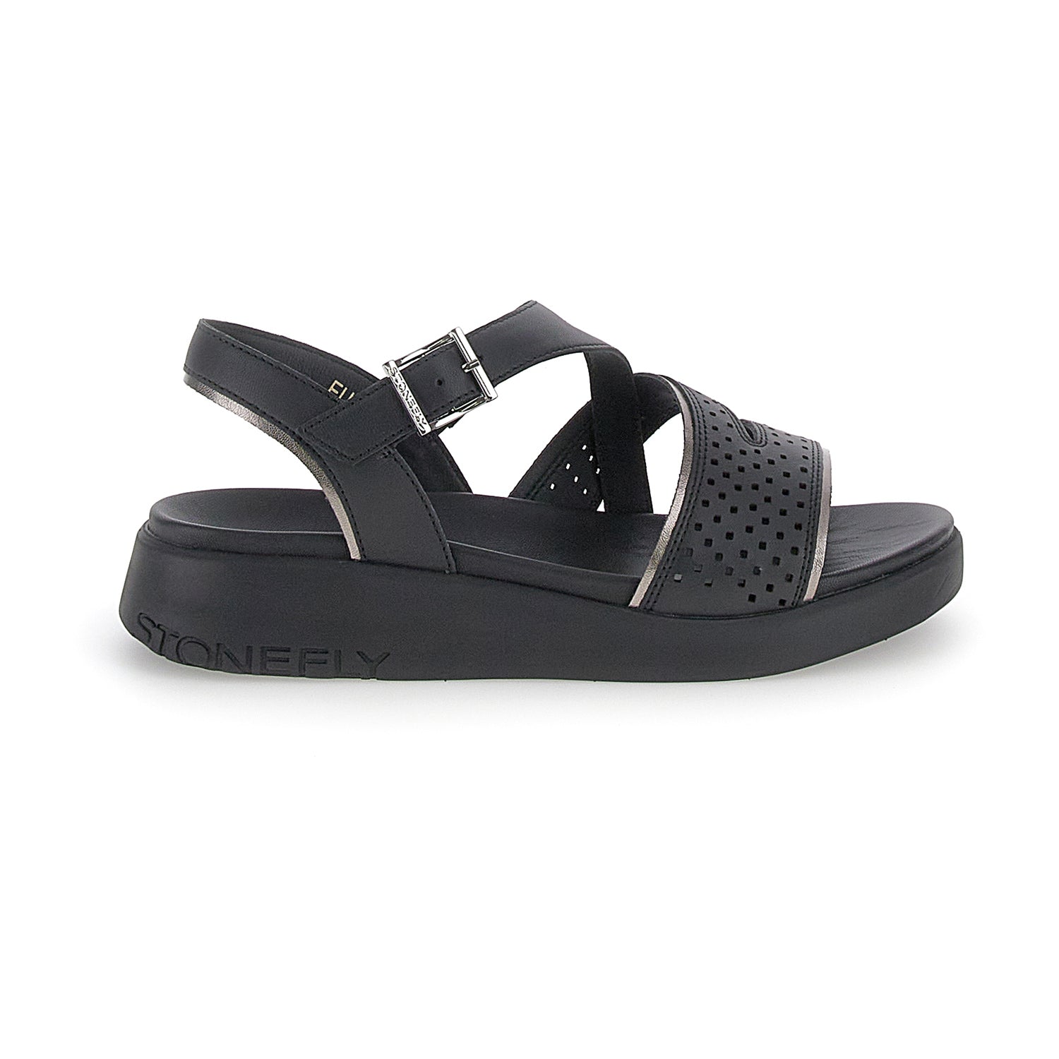 Onda 3 Sandals Black - Stonefly