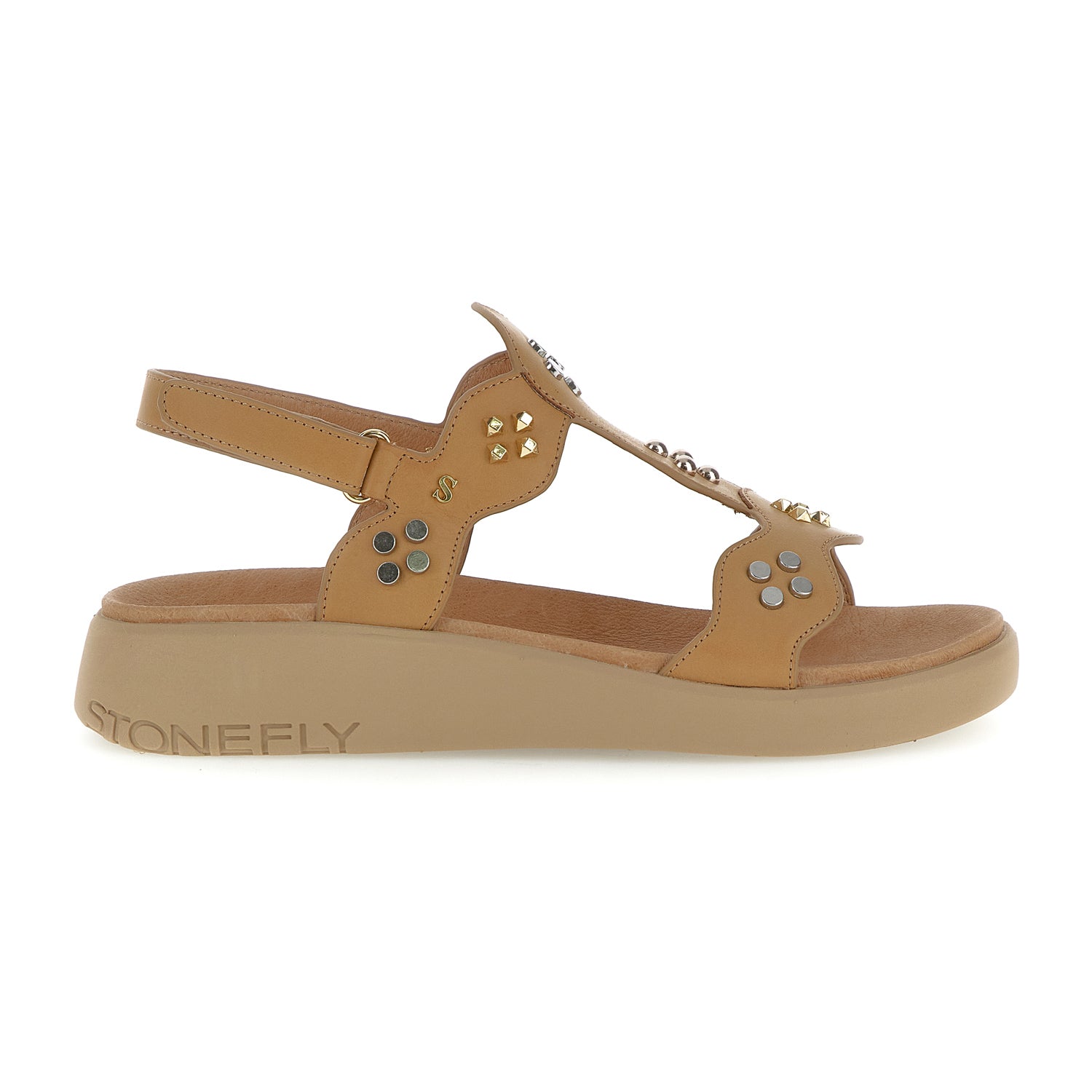 Onda 4 Sandals Light Brown - Stonefly